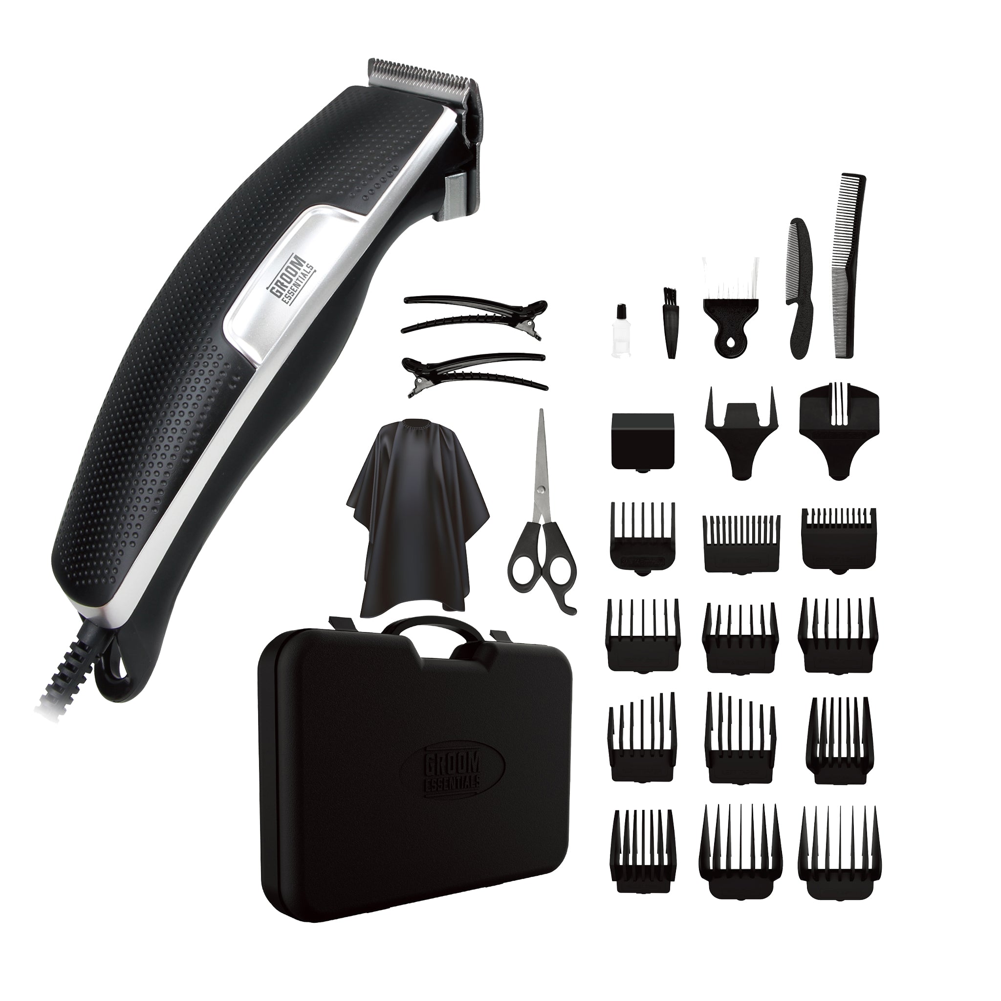 26-Piece Pro Series Clipper Set – Groom Essentials